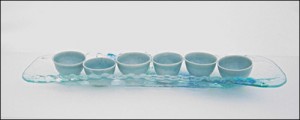 kiln cast glass by Northern Ireland artist McCall Gilfillan